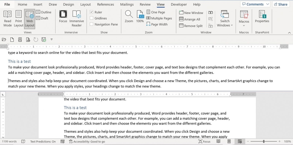How to work more productively using Word’s Split feature | TechRepublic