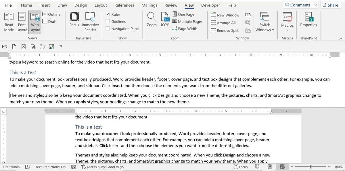 How to work more productively using Word’s Split feature | TechRepublic