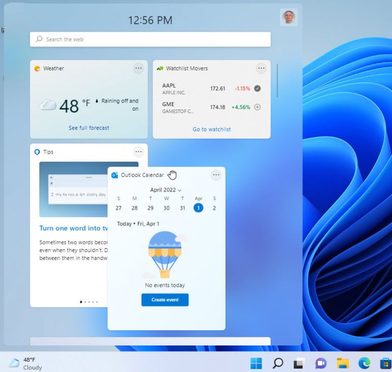 How to work with widgets in Windows 11
