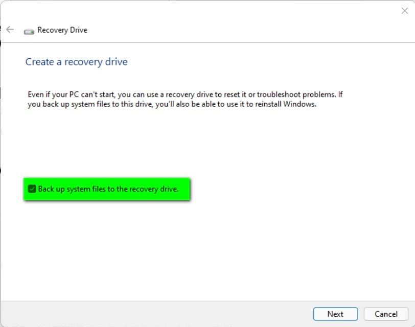 How to create a USB recovery drive for Windows 11 - TechRepublic
