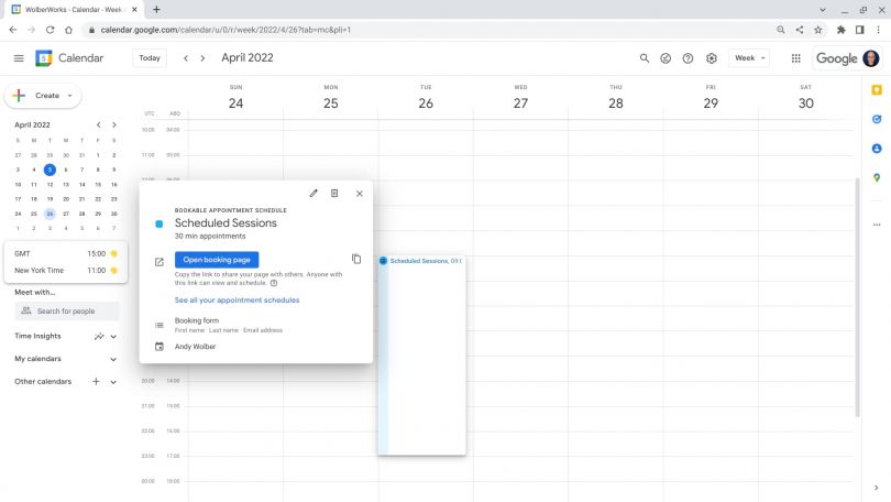 How to use Google Calendar appointment schedules - TechRepublic