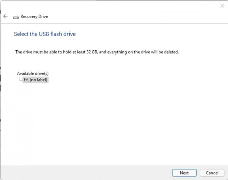How to create a USB recovery drive for Windows 11 - TechRepublic