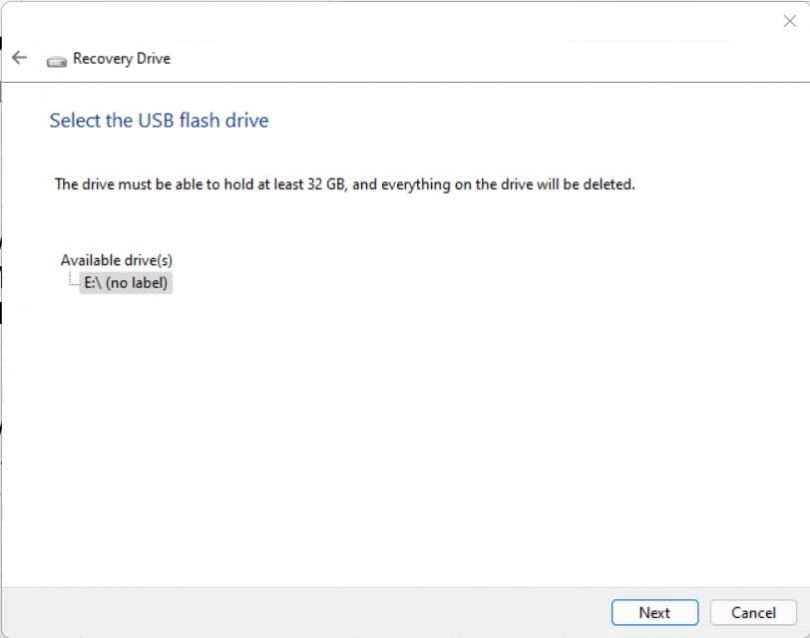 How to create a USB recovery drive for Windows 11 - TechRepublic