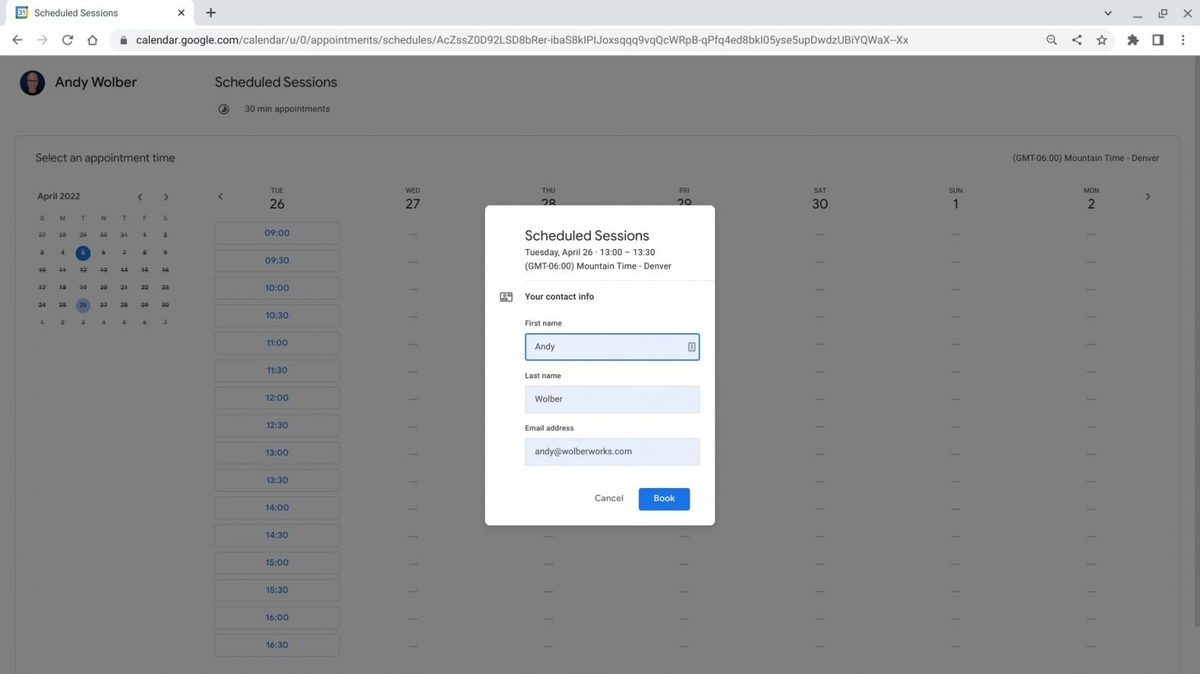 How to use Google Calendar appointment schedules - TechRepublic