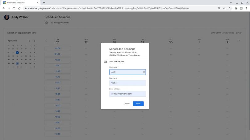 How to use Google Calendar appointment schedules - TechRepublic