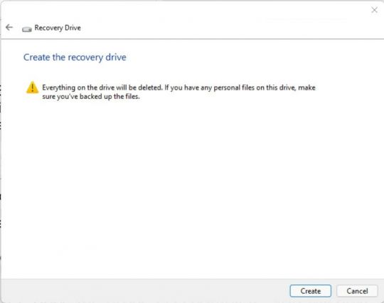 How to create a USB recovery drive for Windows 11 - TechRepublic