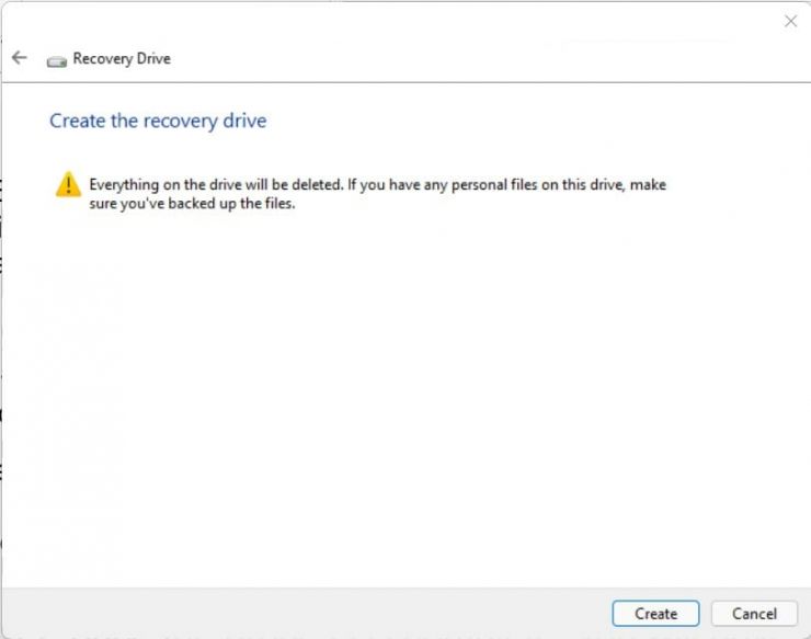 How to create a USB recovery drive for Windows 11 - TechRepublic