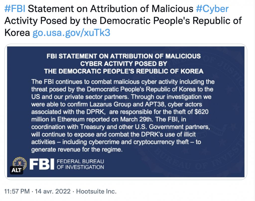 North Korea targeting blockchain, cryptocurrency companies