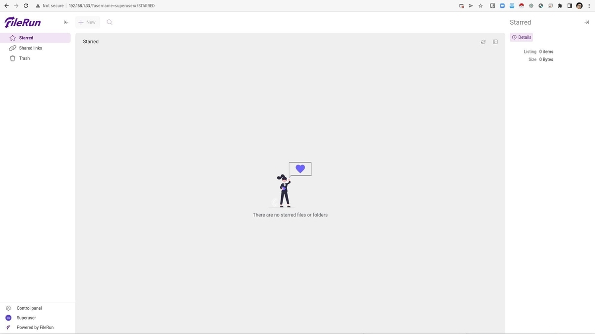 How to install Filerun file share and sync on AlmaLinux