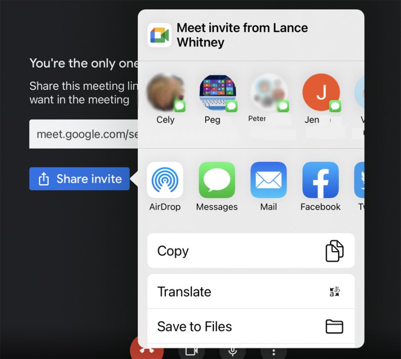 How to use Google Meet on a mobile device