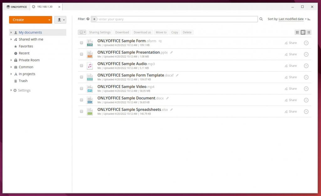ONLYOFFICE + ONLYOFFICE Desktop Editors make for a great in-house cloud ...