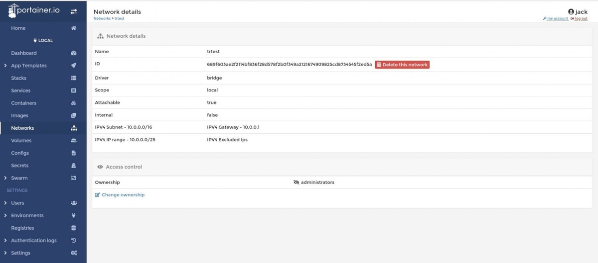 如何使用 Portainer 创建和管理 Docker 网络 - Flnug.com