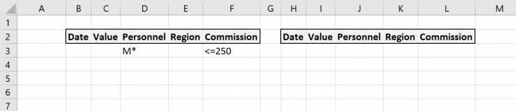 How to limit the columns in a filtered result set in Microsoft Excel ...