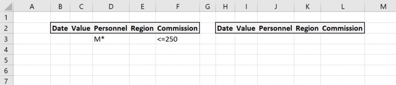 How to limit the columns in a filtered result set in Microsoft Excel ...