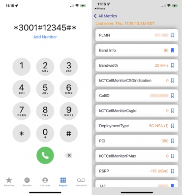 How to use dialer codes on your iPhone to view technical data ...