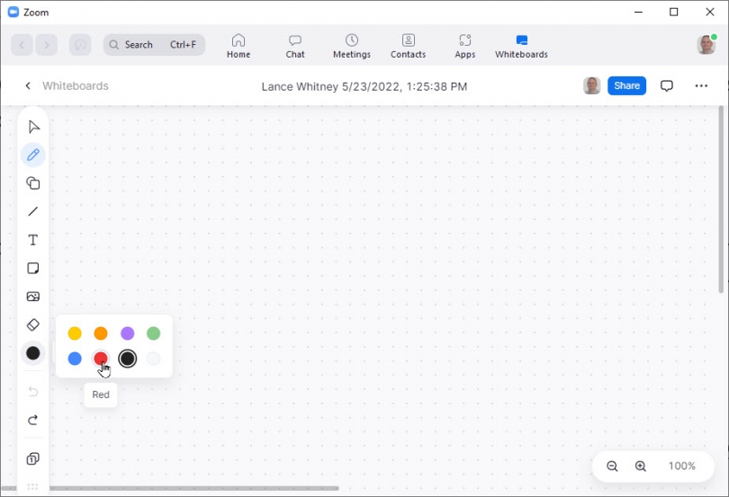 How to use the new Zoom Whiteboard for hybrid meetings - TechRepublic