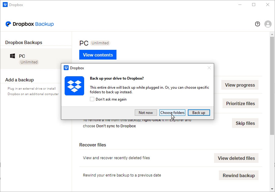 How to use Dropbox Backup to back up your files to the cloud | TechRepublic