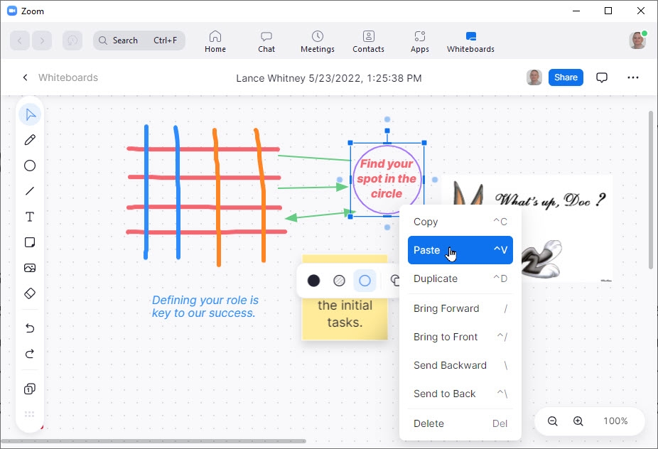 How to use the new Zoom Whiteboard for hybrid meetings - TechRepublic