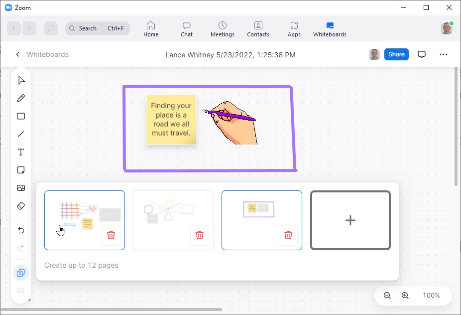 How to use the new Zoom Whiteboard for hybrid meetings - TechRepublic