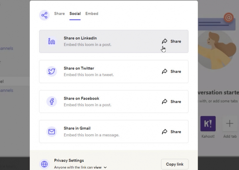 How to use Loom to record and share quick videos for colleagues ...