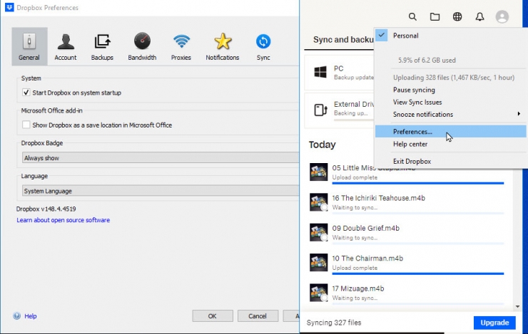 How to use Dropbox Backup to back up your files to the cloud | TechRepublic