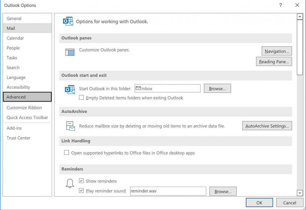 How to use advanced options to work more productively in Outlook ...