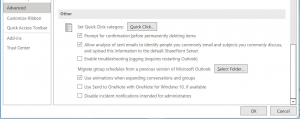 How to use advanced options to work more productively in Outlook ...