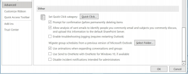 How to use advanced options to work more productively in Outlook ...