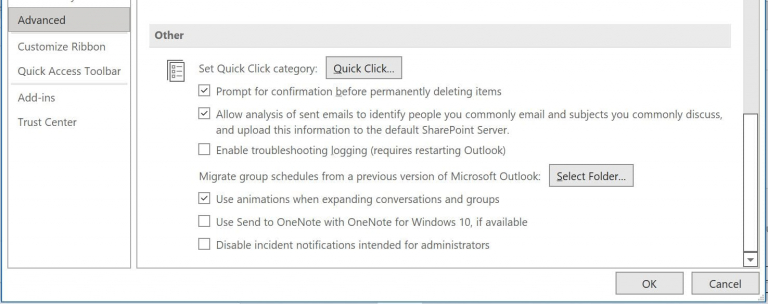 How to use advanced options to work more productively in Outlook ...