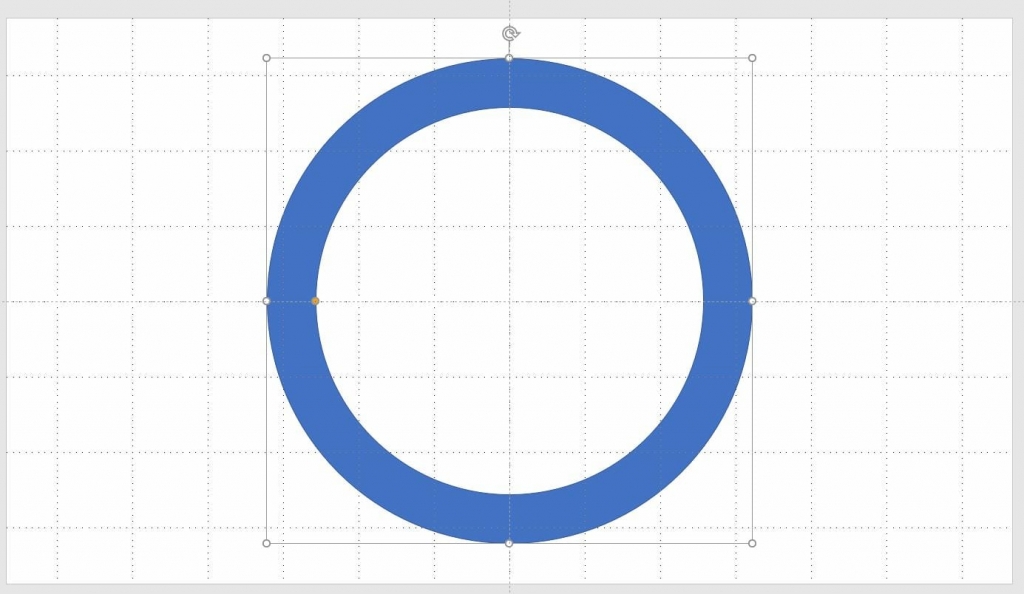 How to create a churning circle using only a gradient fill in PowerPoint