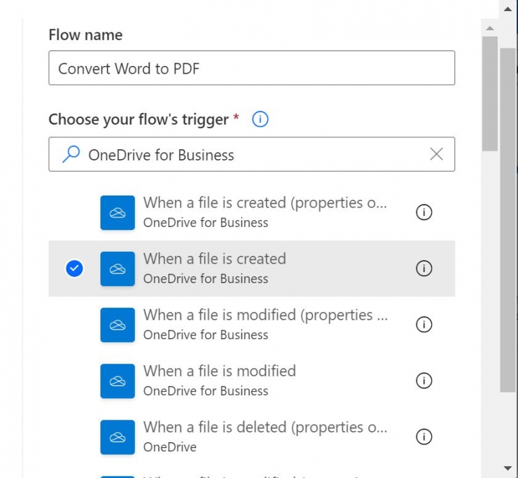 How to use Microsoft Power Automate to convert bulk Word files to PDF ...
