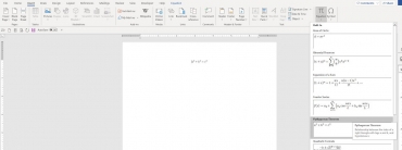 How to enter mathematical equations into a Microsoft Word document ...