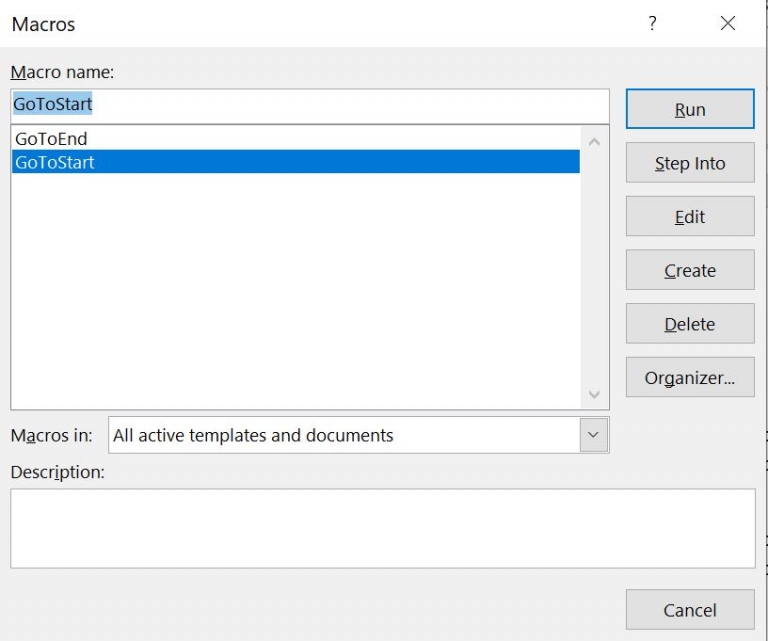 How to use VBA to reach the beginning and end of a Microsoft Word document - TechRepublic