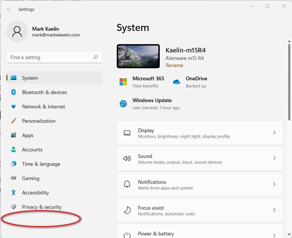 How to hide and secure Settings pages in Windows 11
