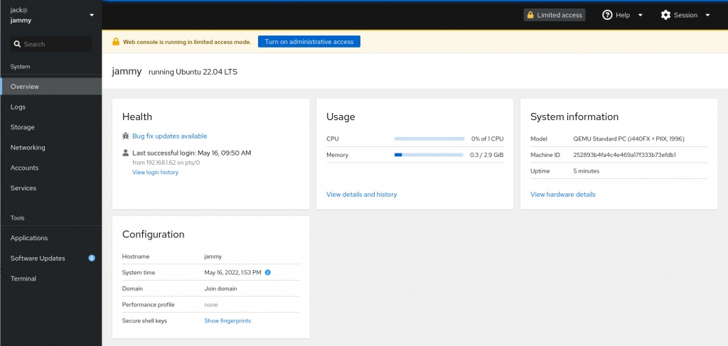 How to install Cockpit on Ubuntu 22.04 for better server management ...