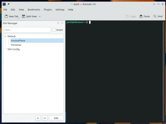 如何使用 KDE Plasma 的 Konsole SSH 插件 - Flnug.com
