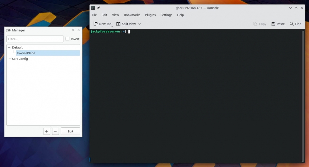 如何使用 KDE Plasma 的 Konsole SSH 插件 - Flnug.com