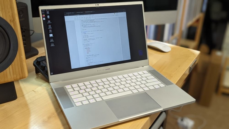 Razer Lambda Tensorbook review: This deep learning laptop is a ...