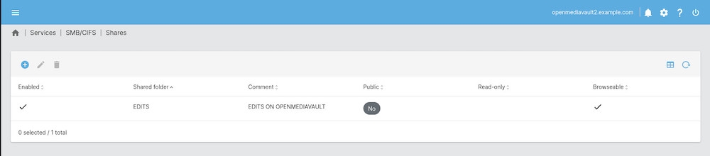 How to create a network share in openmediavault - TechRepublic