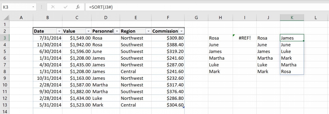 How to shorten references using the hashtag symbol in Microsoft Excel ...