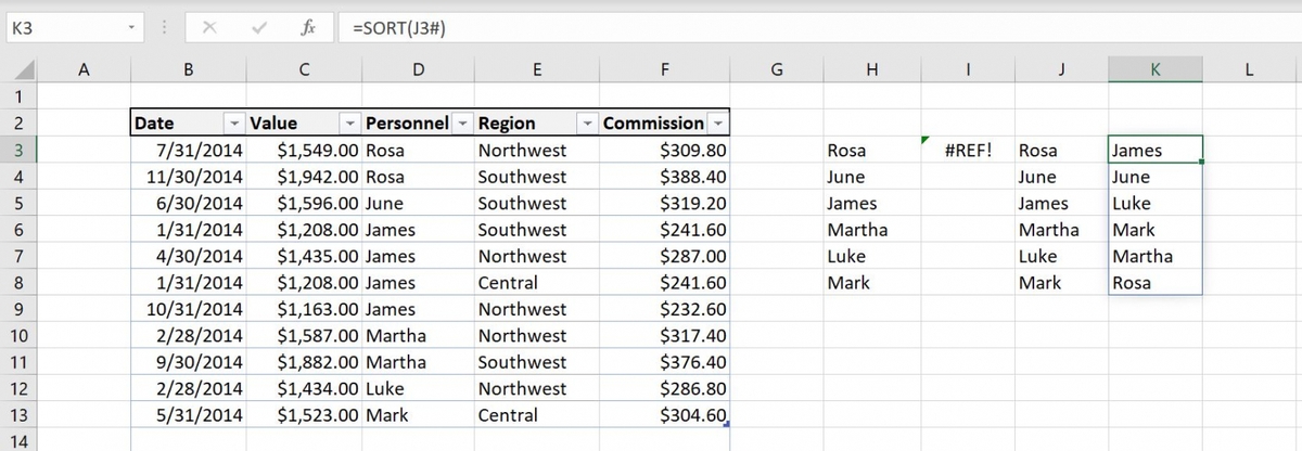 How to shorten references using the hashtag symbol in Microsoft Excel ...