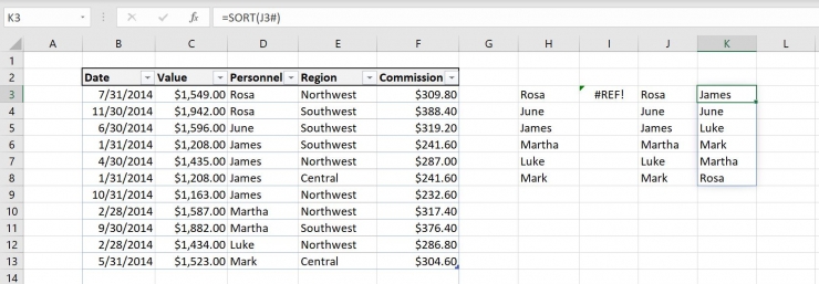 How to shorten references using the hashtag symbol in Microsoft Excel ...