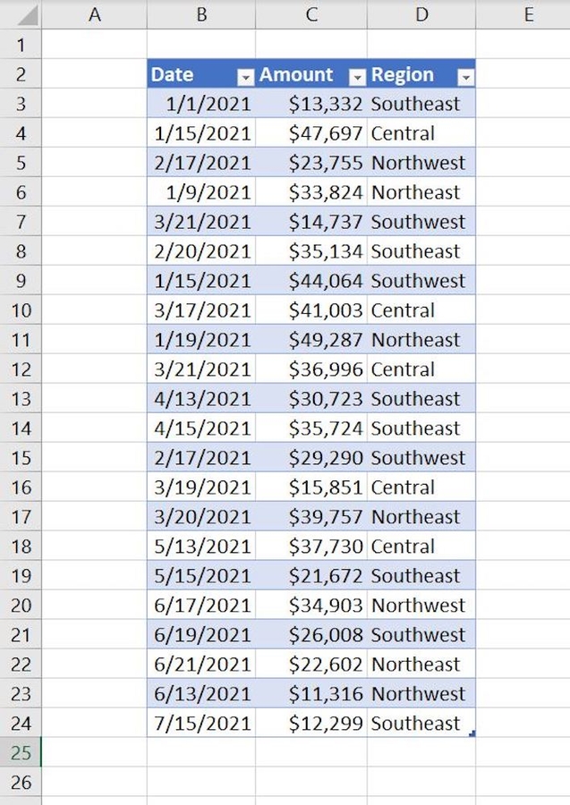 How to use a timeline to filter multiple PivotCharts in Microsoft Excel ...