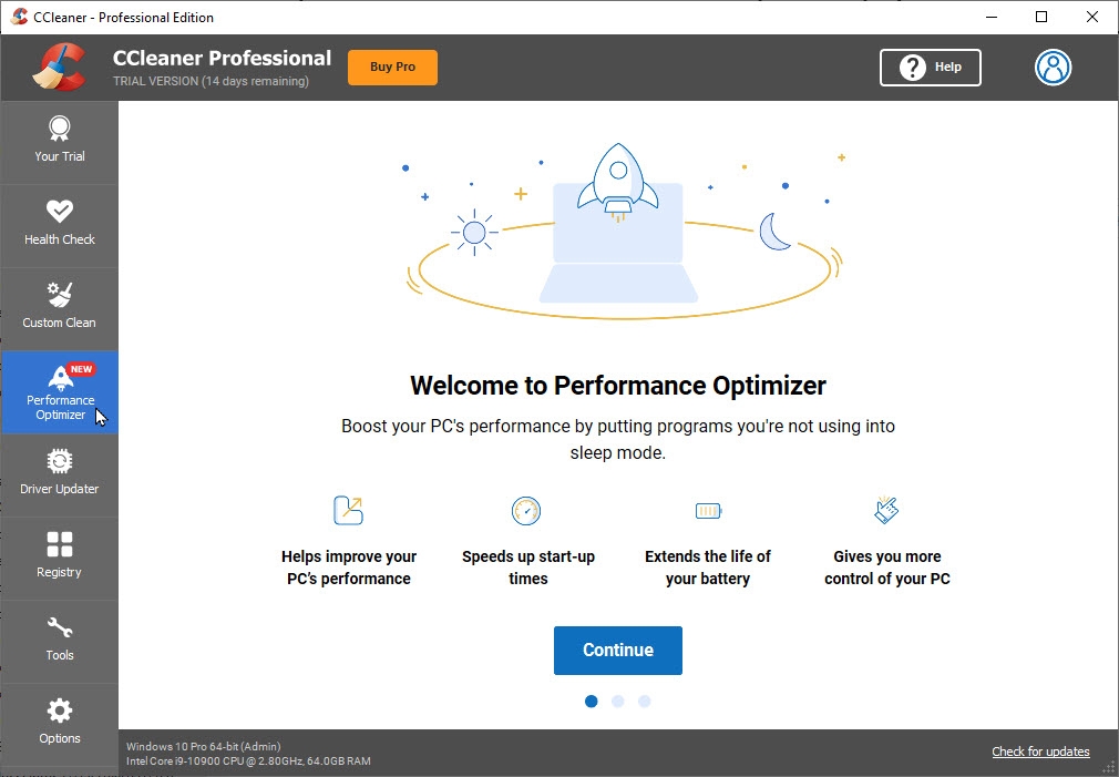 How to use CCleaner’s Performance Optimizer to try to speed up your PC