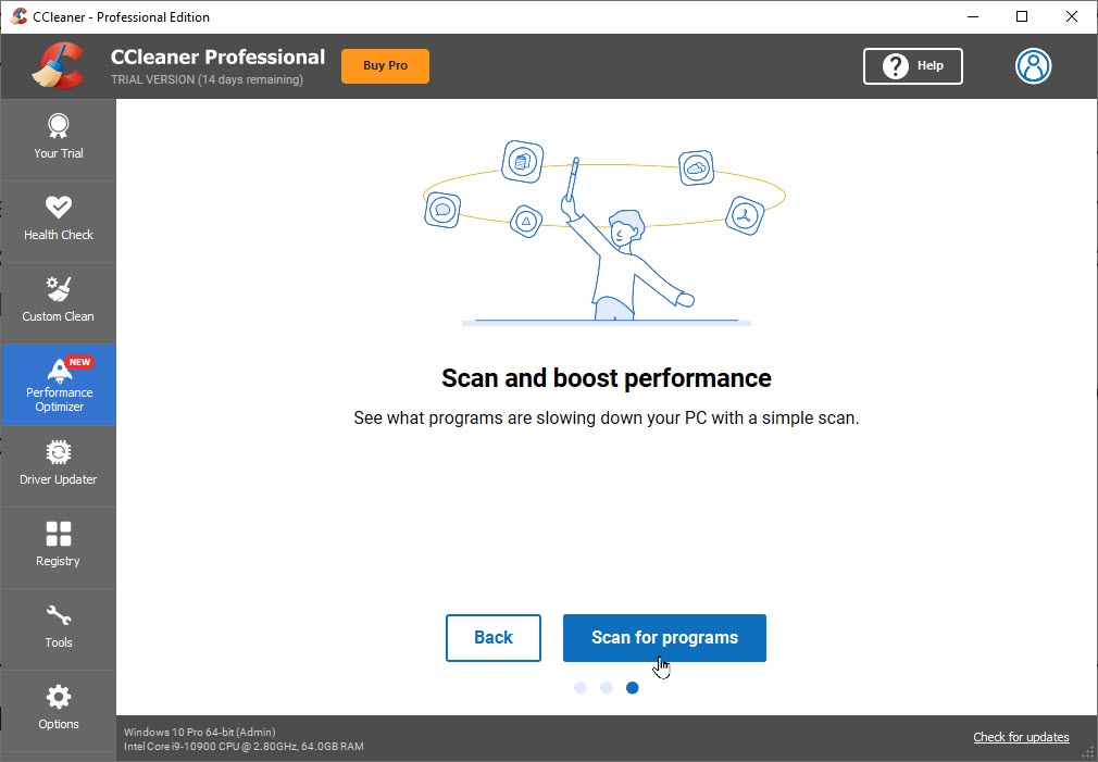 How to use CCleaner’s Performance Optimizer to try to speed up your PC