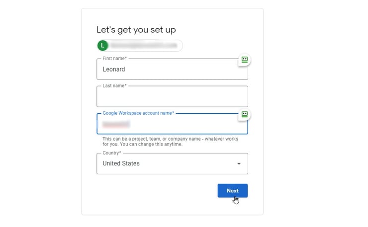 How to use Google Workspace Essentials Starter for free