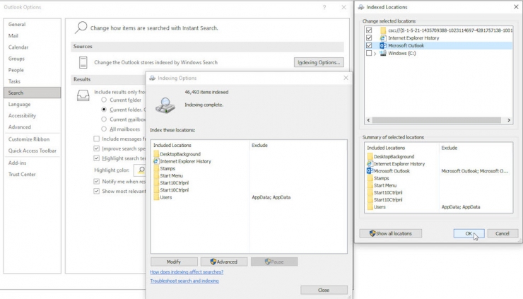 How to resolve search problems in Microsoft Outlook - TechRepublic
