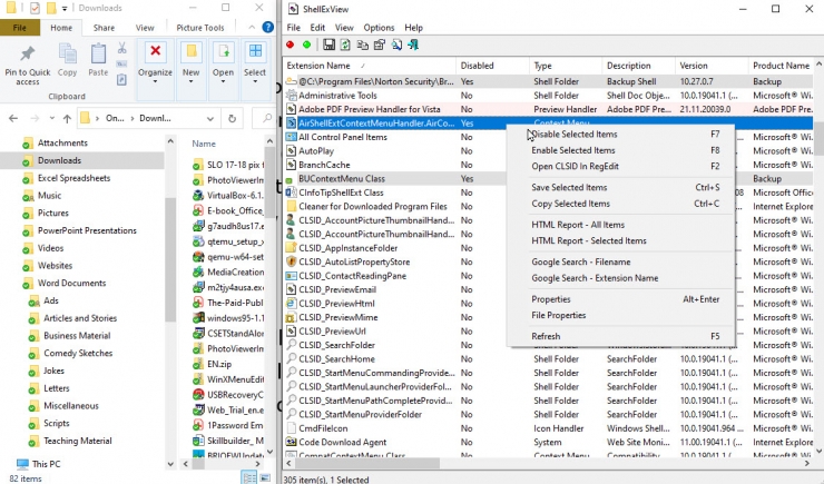 How To Edit The Right Click Context Menu In Windows 10 File Explorer