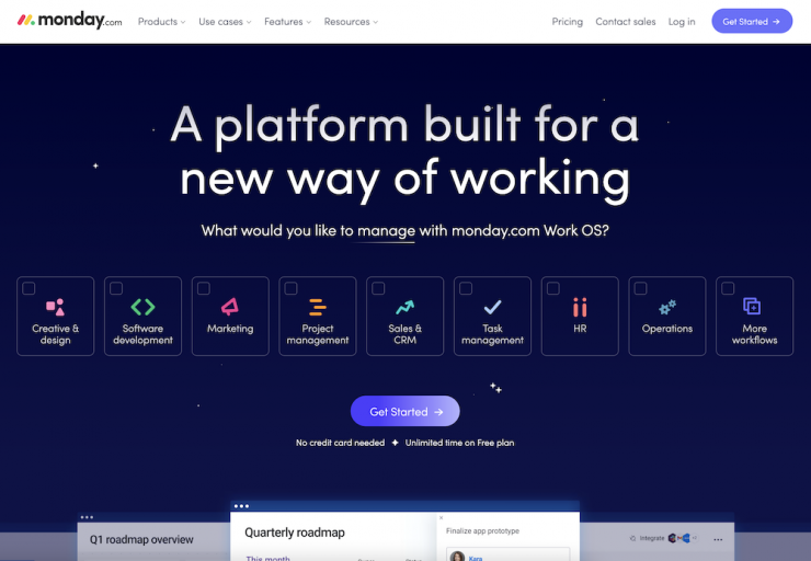 How to use monday work management for project management