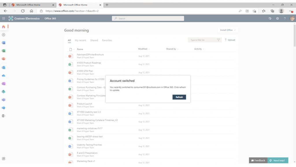 How to easily switch accounts for Microsoft 365 | TechRepublic